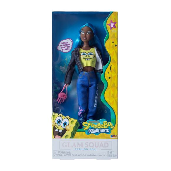 Glam Squad | Toys | Spongebob Squarepants Glam Squad With Jellyfish ...